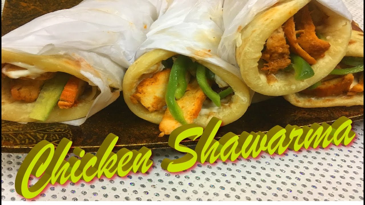 Chicken Shawarma | Spicy & Cafe style| - YouTube