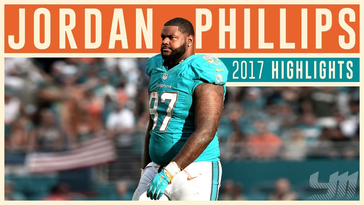 Jordan Phillips 2017 Miami Dolphins Highlights - YouTube