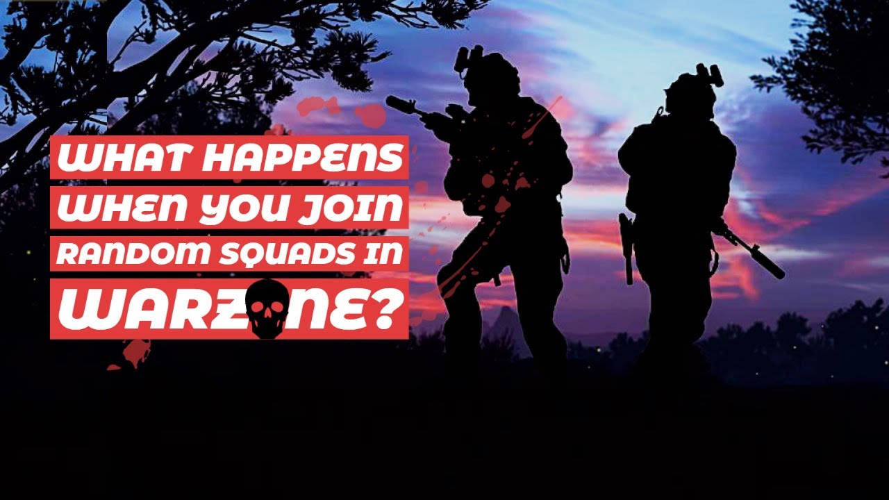 Joining Random Squads In Warzone (MW2) - YouTube