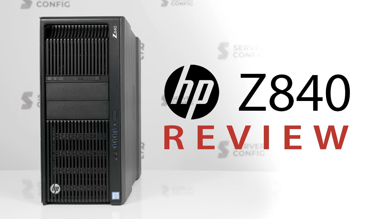 Review Workstation HP Z840 | Server Config - YouTube