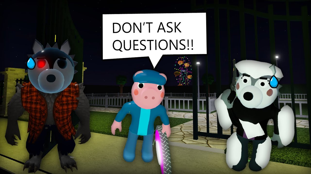 ROBLOX PIGGY TELEPORTING GEORGIE, PILLOW WILLOW, AND WEREWOLF WILLIAM ...