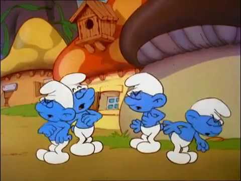 The Smurfs in The Blue Plague. - YouTube