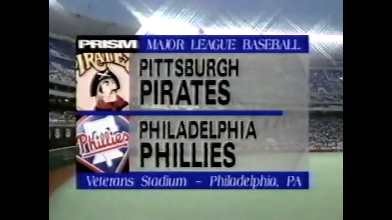 July 26th, 1995 - Pirates vs Phillies - YouTube