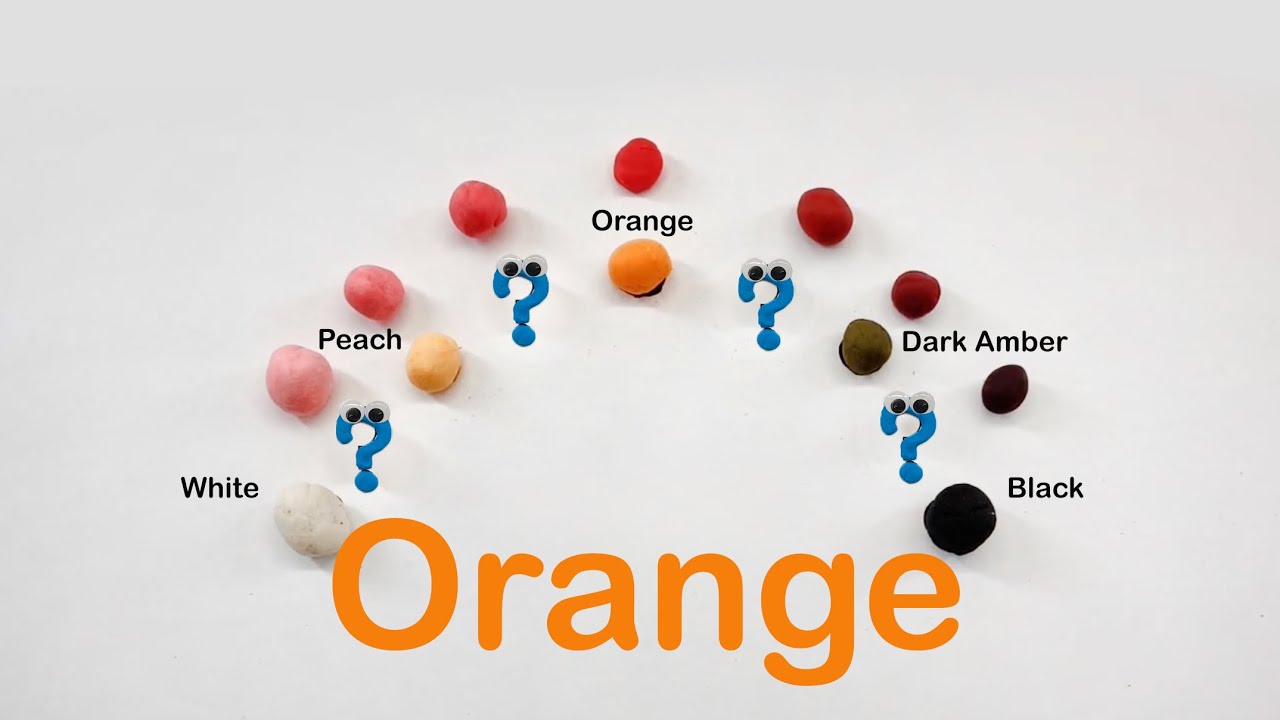 Mixing Rainbow Colors - Red, Orange, Yellow, Green, Blue, Purple, White ...