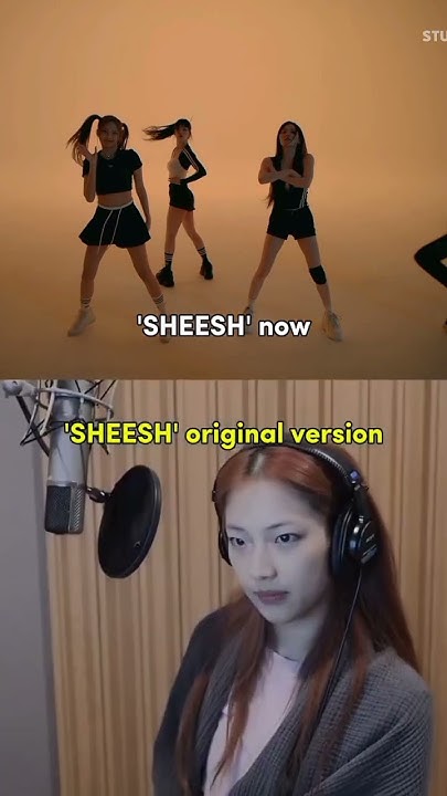 Sheesh demo ver vs Sheesh now #babymonster #baemon #sheesh #ygentertainment #yg #shorts #kpop # ...