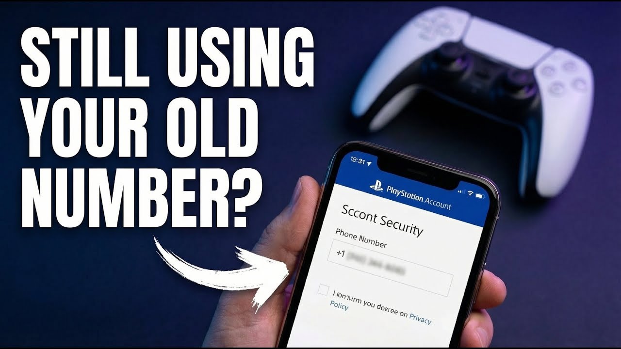 How To Change Phone Number On Playstation Account Ps5 - YouTube