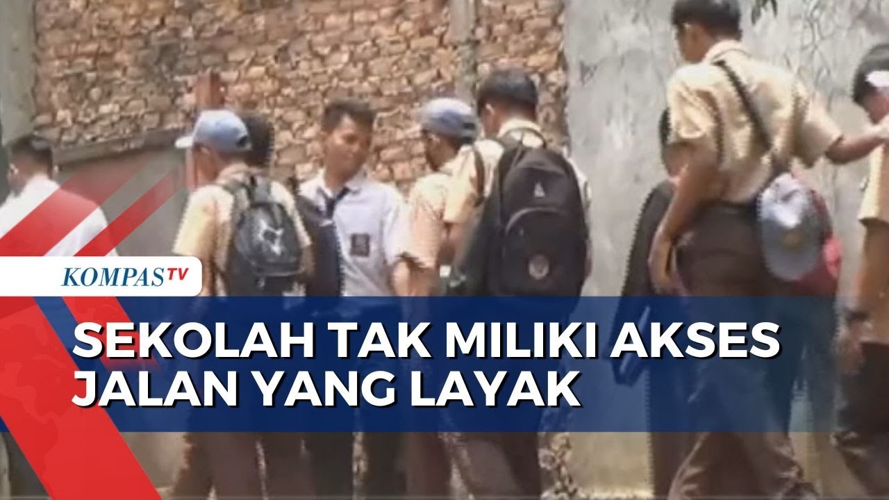 Sudah Berdiri Selama 6 Tahun, SMKN 7 Tangerang Selatan Belum Miliki Akses Jalan Layak ke Sekolah ...