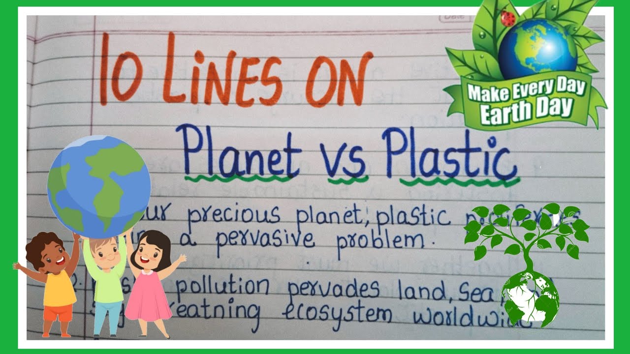 10 Lines On Planet Vs Plastic In English/Planet Vs plastics 10 Lines ...