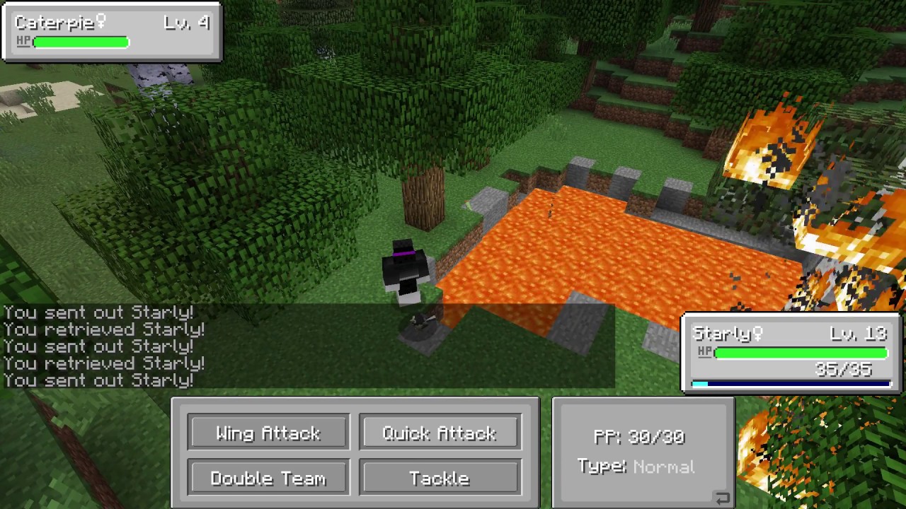 Pixelmon Ep.3 Making pokeballs with Litwick - YouTube