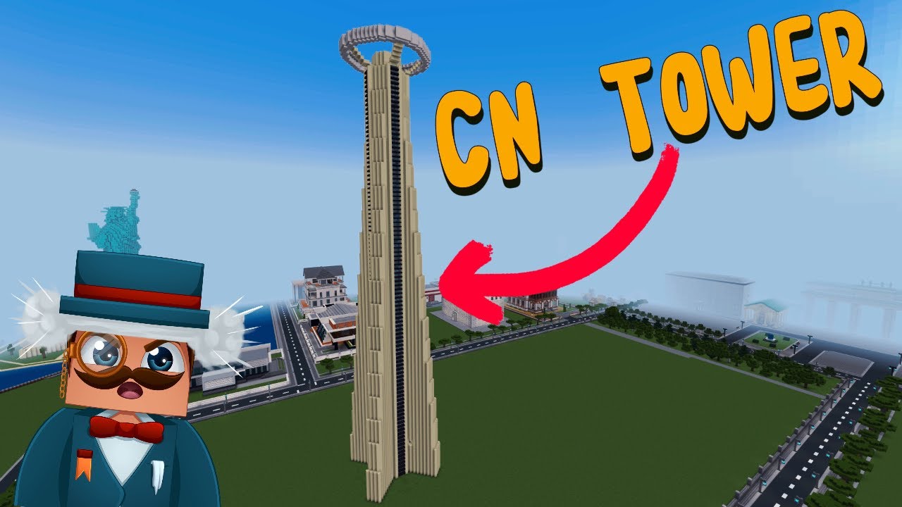Starter Pack CN Tower | 001 | Minecraft CN Tower - YouTube