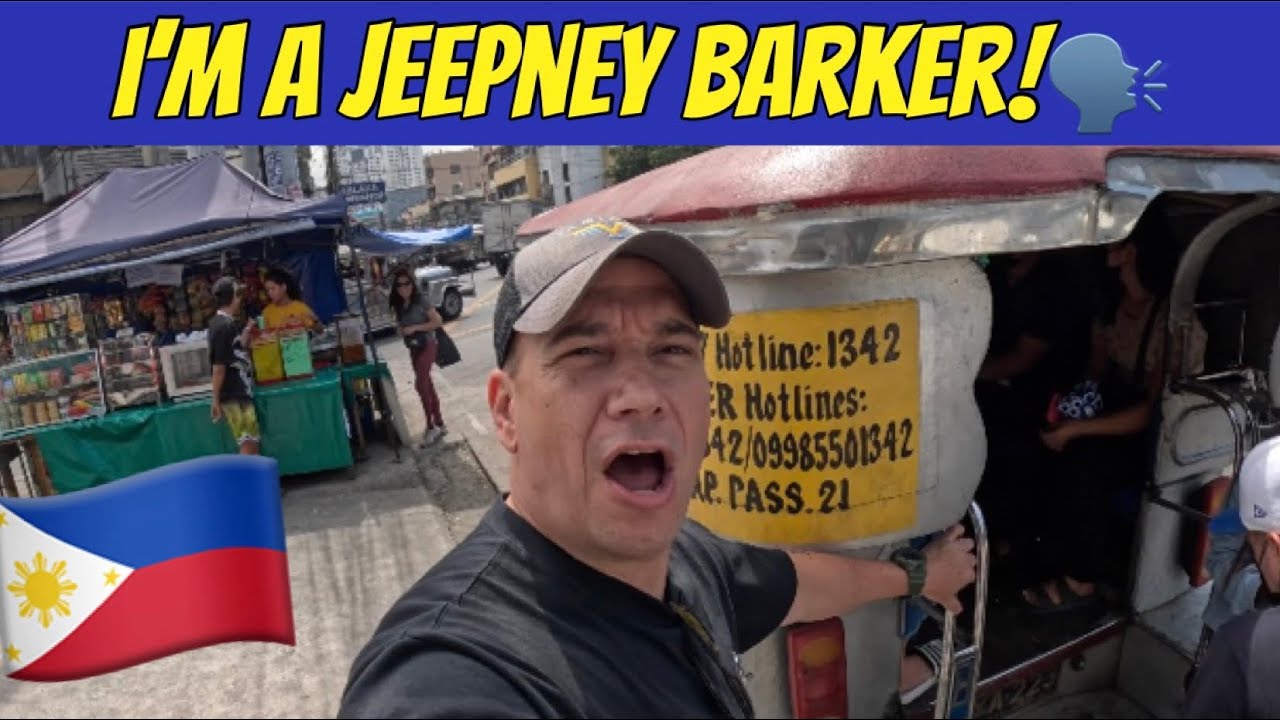 Philippines Jeepney barker🇵🇭🗣️🚎 and more. - YouTube