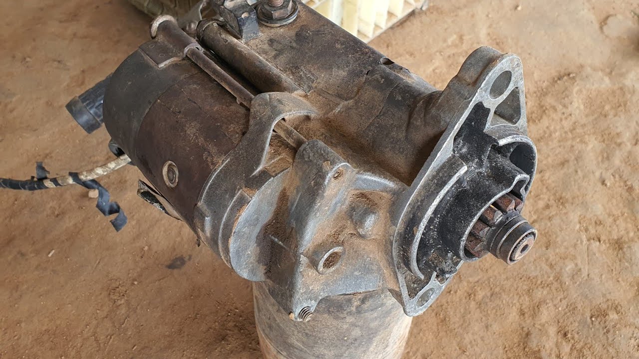 Restore Old Rusty Starter - YouTube