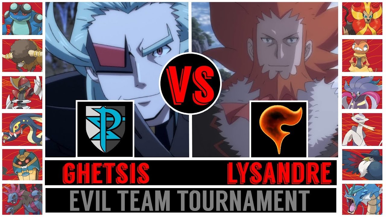 Team Plasma vs. Team Flare (Ghetsis vs. Lysandre) - Evil Team ...
