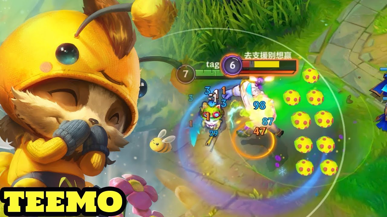 Learn how to be professional teemo gameplay rank😂 - YouTube