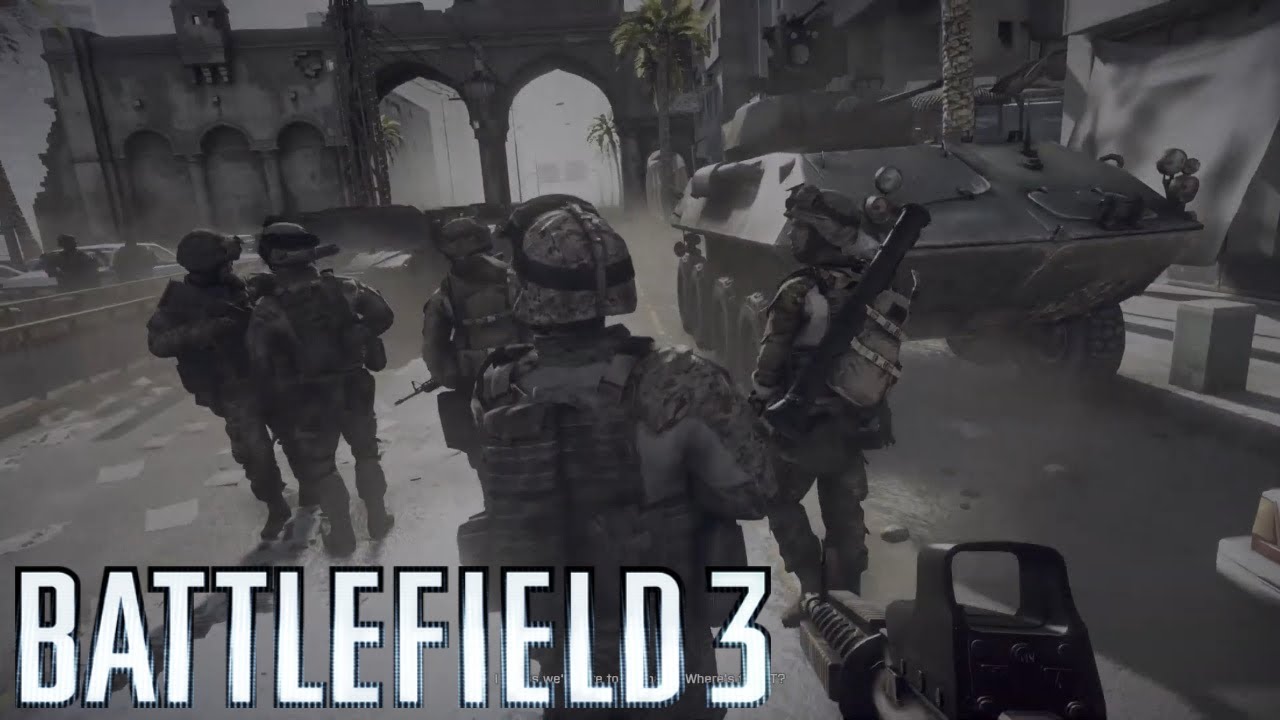 USMC Fighting in Iraq - Battlefield 3 - YouTube
