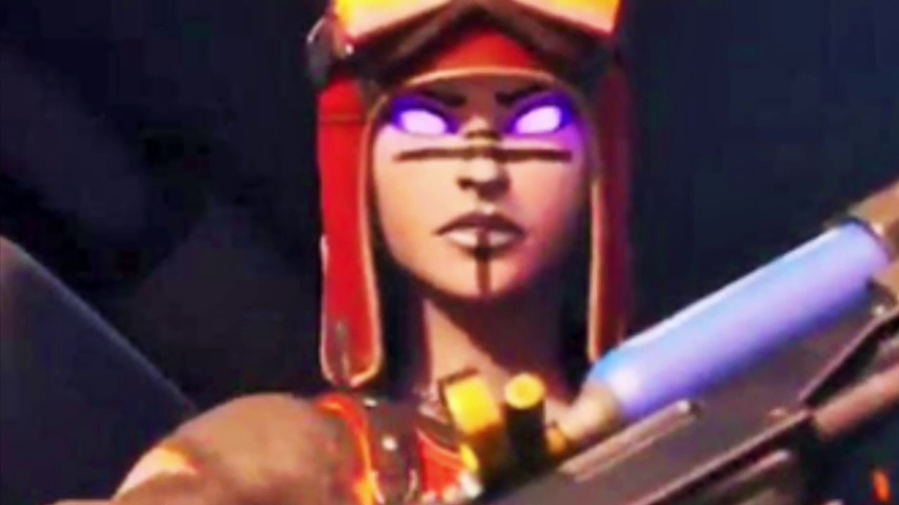 New! Molten Renegade Raider/Blaze skin in Fortnite - YouTube