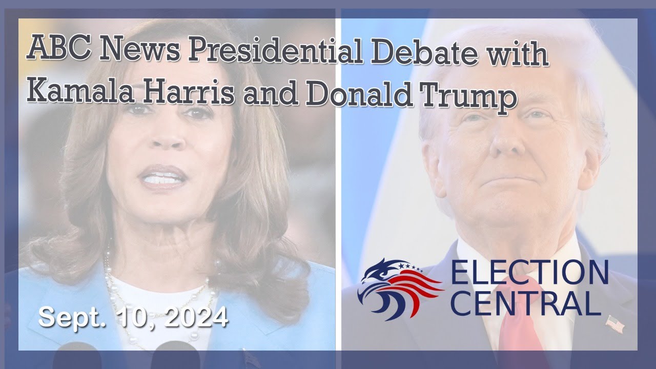 LIVE REPLAY: ABC News Trump-Harris Presidential Debate (Sept. 10) - YouTube