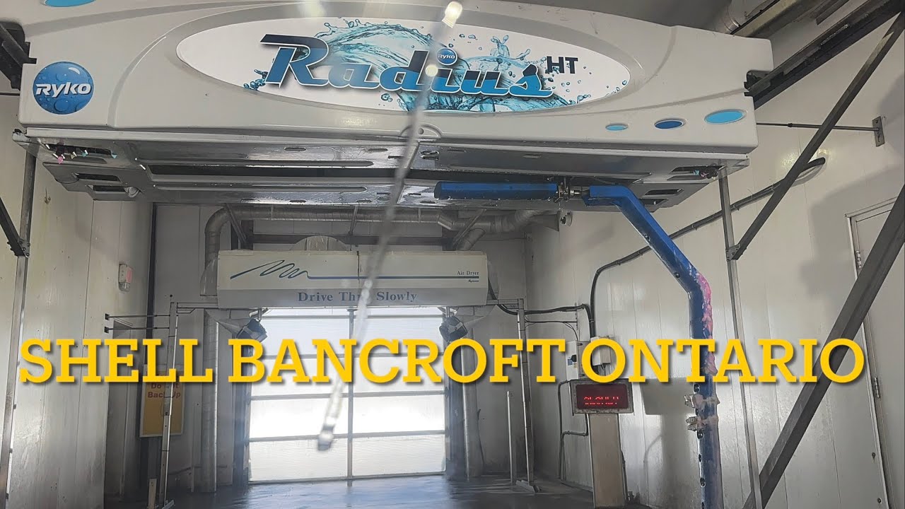 (Gold Wash Retake) Awesome Ryko Radius HT At A Shell Car Wash in ...