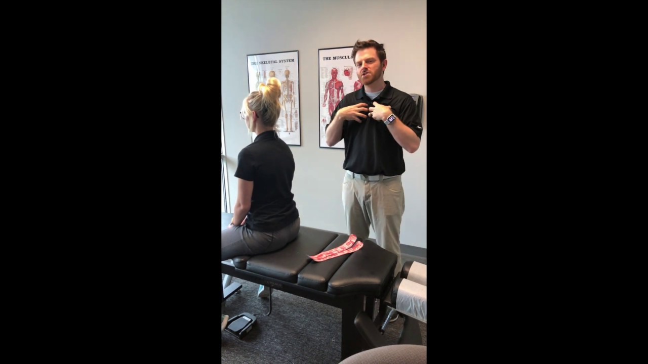 Upper Cross Syndrome & Taping Technique - YouTube