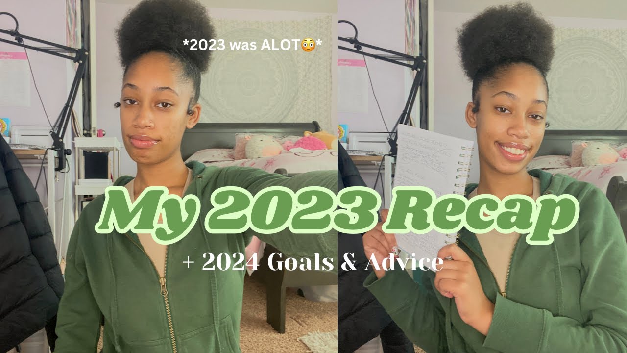 my 2023 recap + New Year’s Resolutions🫶🏽 - YouTube