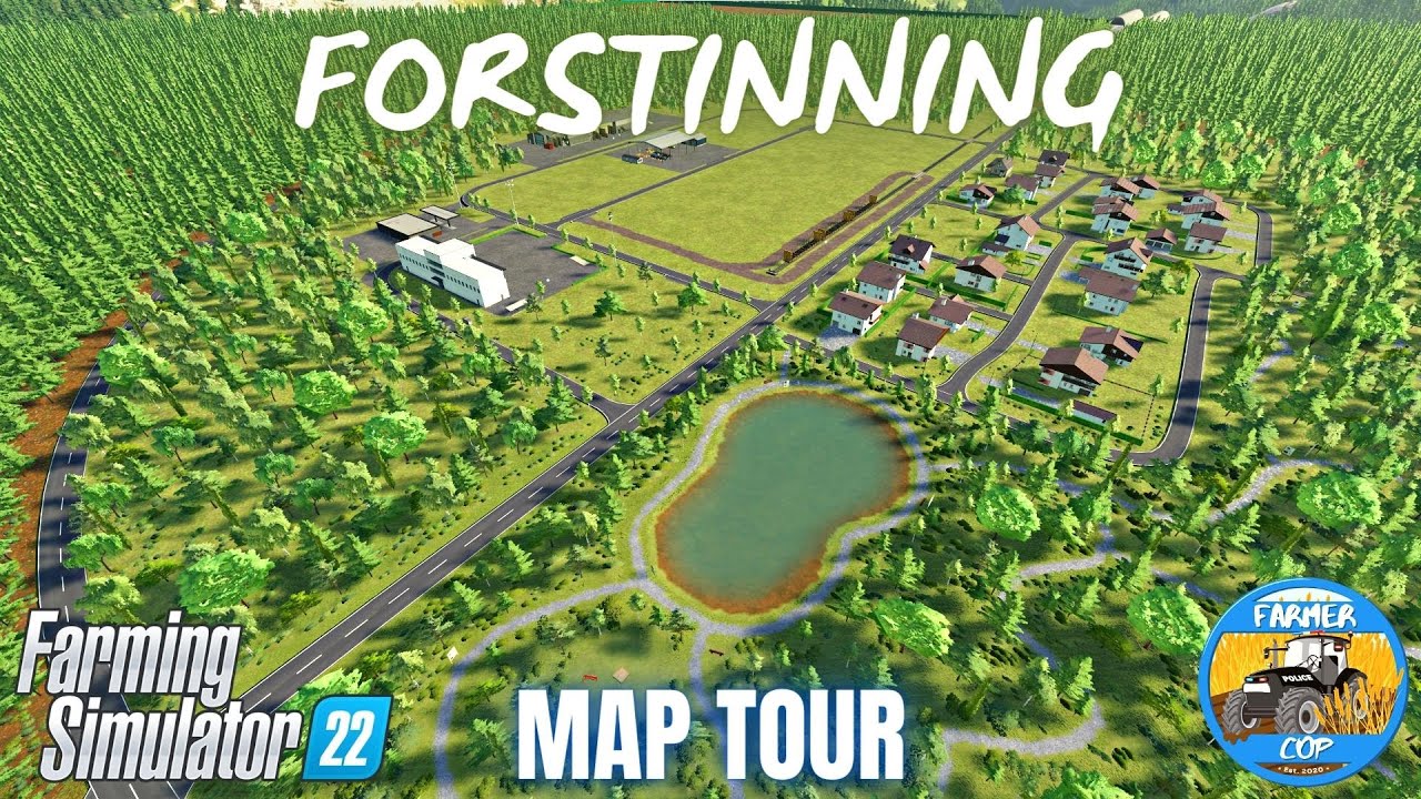 FORSTINNING - Map Tour - Farming Simulator 22 - YouTube