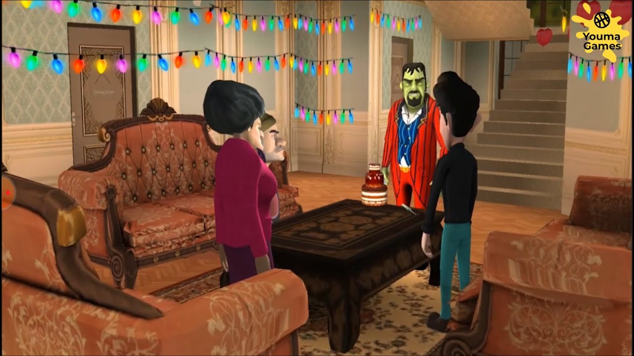 Scary Stranger 3D Grumpy's Big Day Level. Let's This Time Take The ...