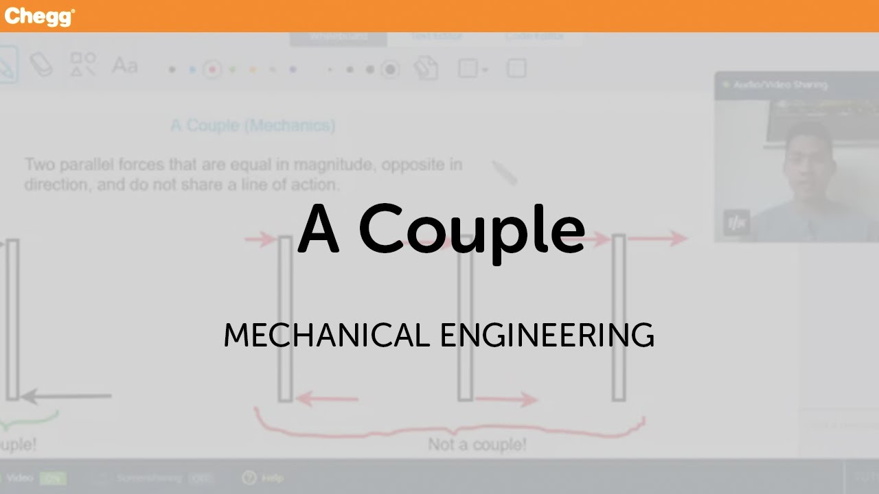 A Couple | Mechanical Engineering | Chegg Tutors - YouTube