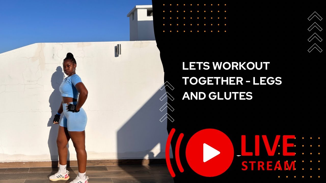 Let’s workout together - legs and glutes - YouTube