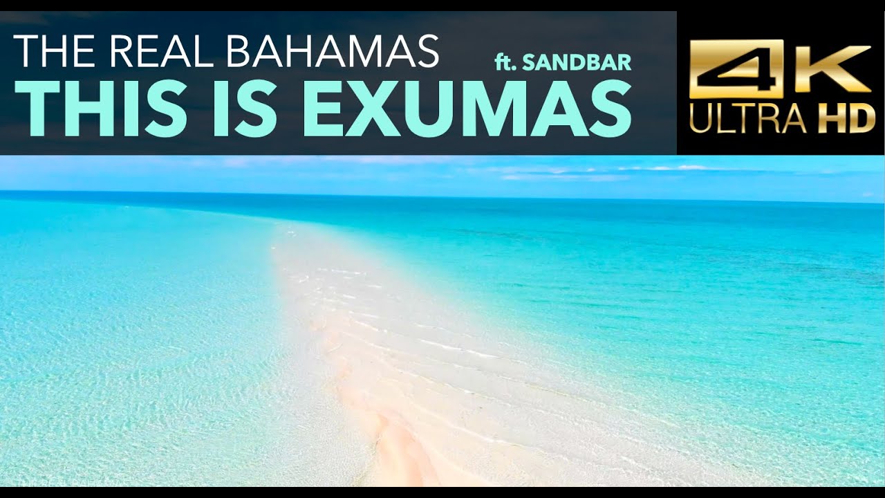Exumas Bahamas 4K (Episode 4) | Musha's Cay Amazing Sandbar | DJI ...