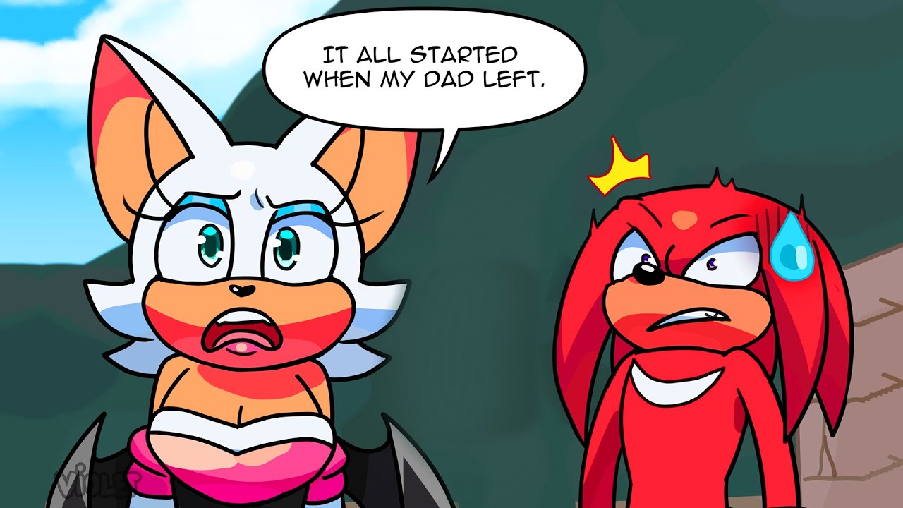 Rouge's Father - Knuckles x Rouge (Knuxouge) Sonic Comic Dub Comp - YouTube