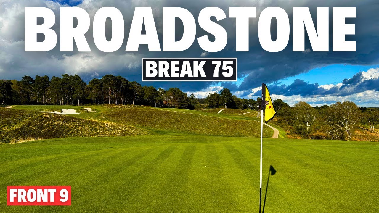 Break 75 at a Top 100 Golf Course? | Broadstone Golf Club Front 9 - YouTube