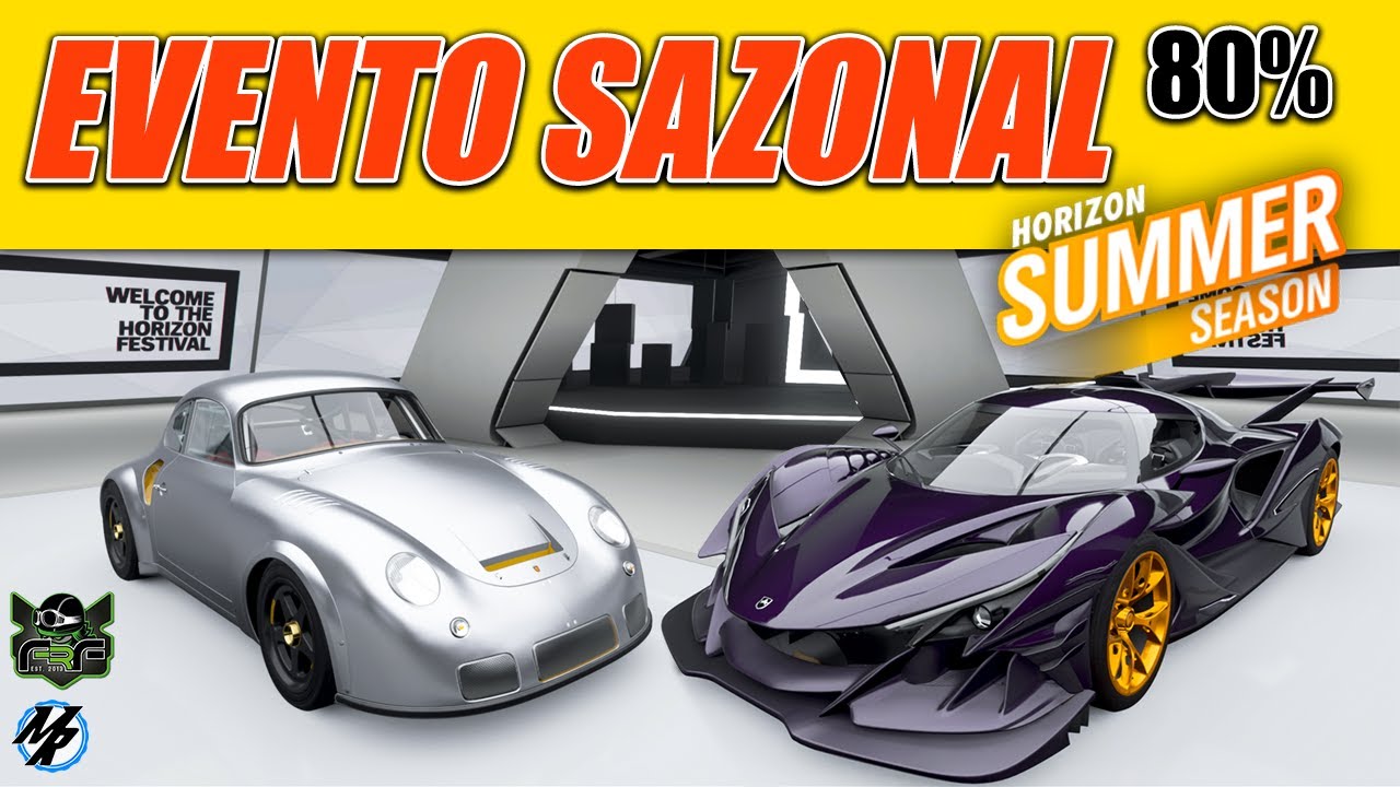 FORZA HORIZON 4 - EVENTO SAZONAL DE VERÃO UPDATE 34 - YouTube