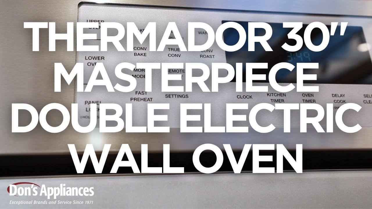 Thermador 30" Masterpiece Double Electric Wall Oven (Model # ME302YP ...