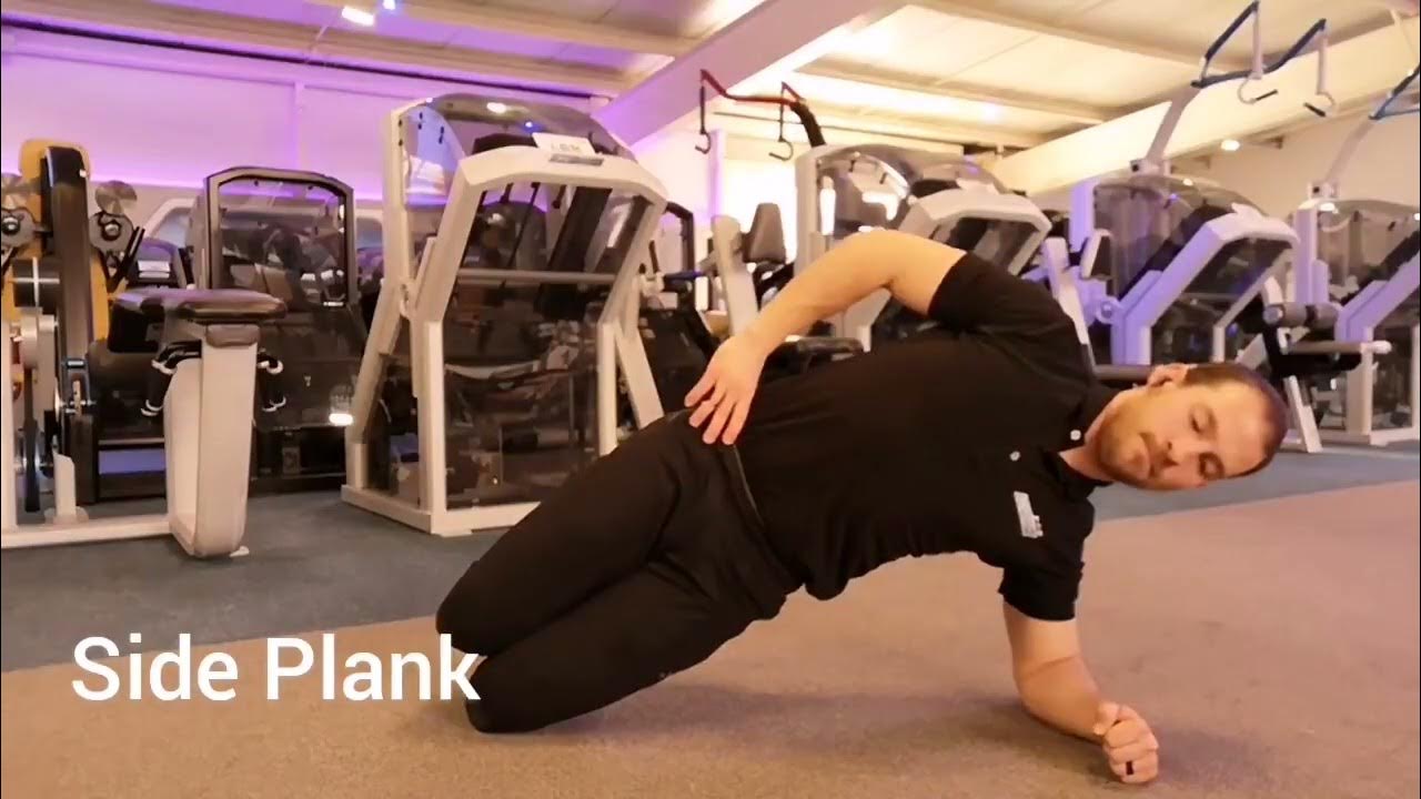Side Plank Hold Variations - YouTube