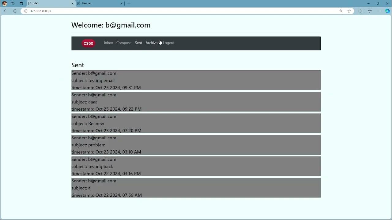 CS50 Web Project 3 - Mail | Nahid Hasan - YouTube
