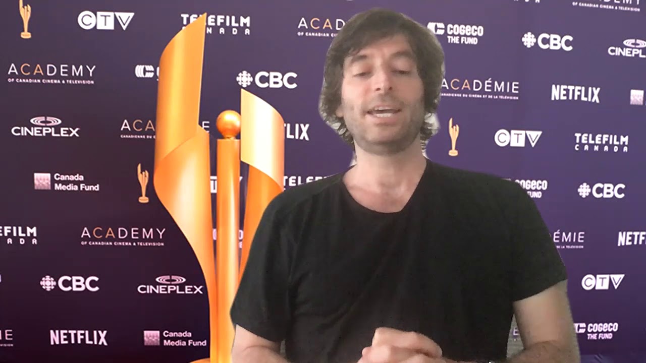 Dan Gladman's Canadian Screen Award acceptance speech - YouTube