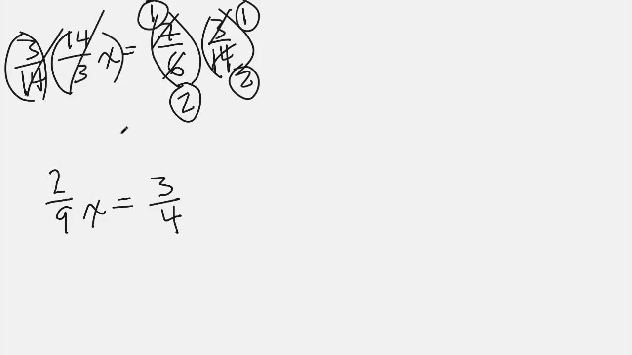 Solving First Degree Equations,Fractional Coefficient, Fractional ...