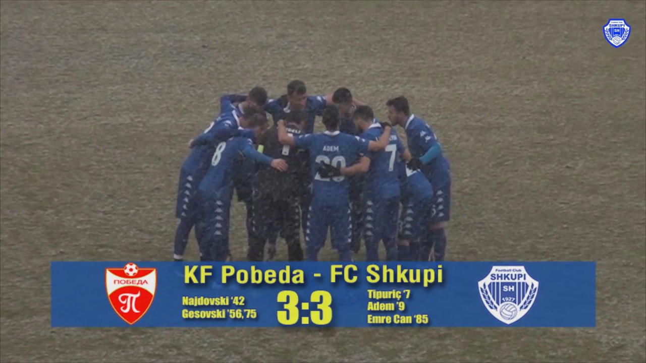 Highlights | KF Pobeda vs FC SHKUPI 3-3 - YouTube