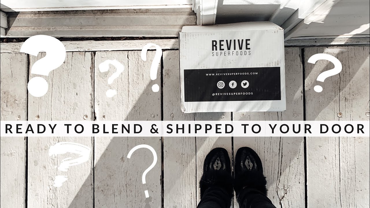 Quick & Easy Revive Superfoods Sooothies | Unboxing & Review - YouTube