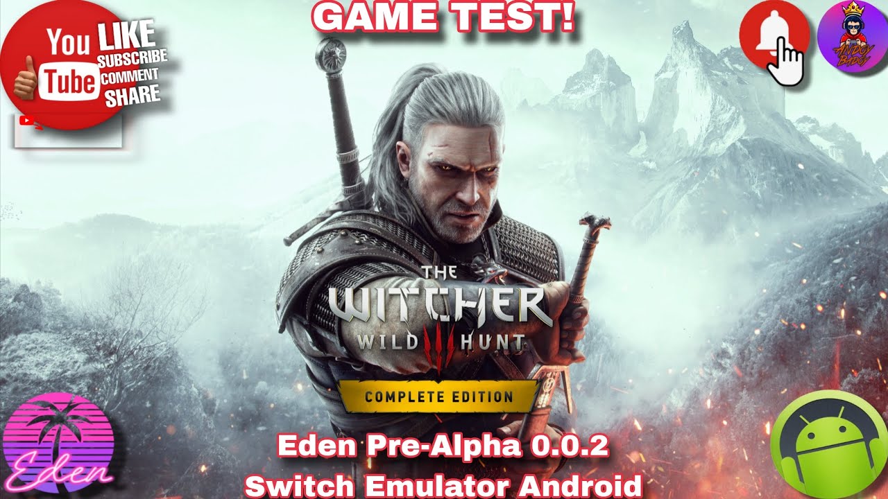The Witcher 3 Wild Hunt Eden Pre-Alpha 0.0.2 Switch Android Xiaomi ...