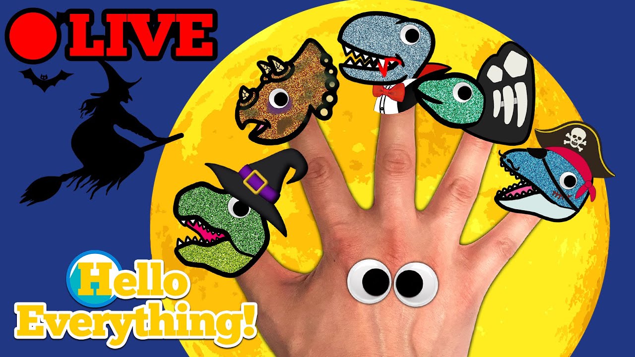 🔴 Hello Everything! 👀 Live Stream | Finger Family Nursery Rhymes ...