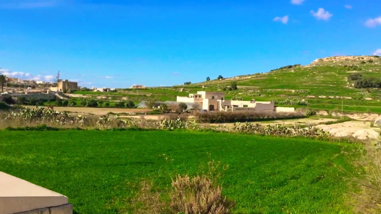 Gozo Island , Malta in winter - hot but windy 2017 - YouTube