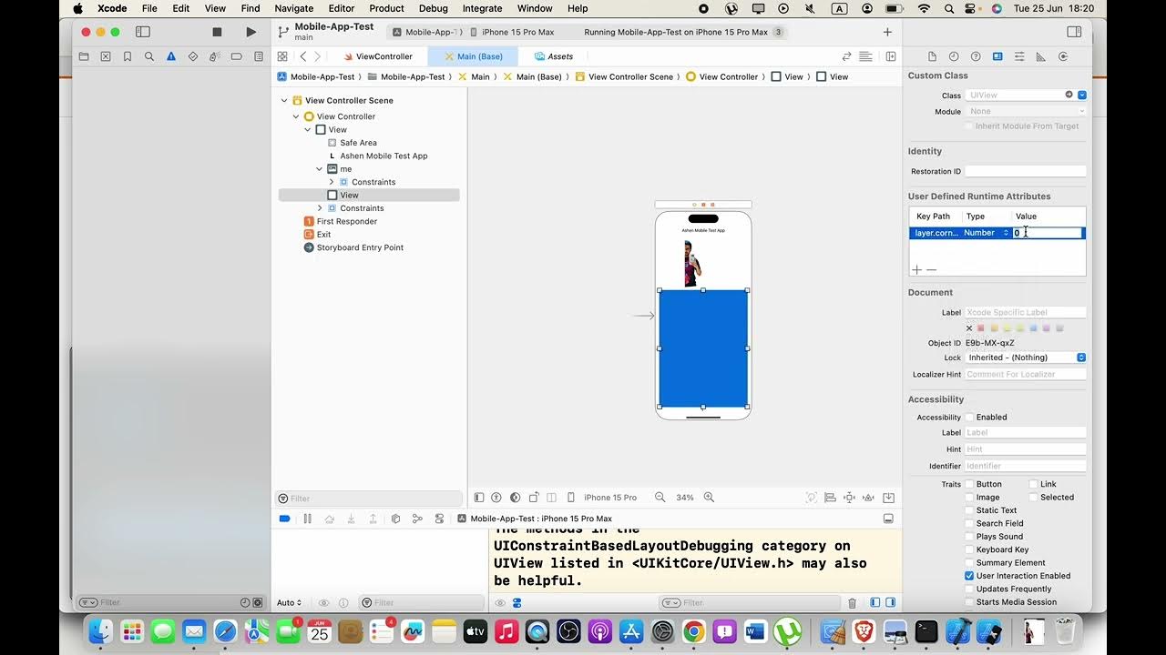 How to Make Views Curved in iOS Using Swift | Xcode Tutorial - YouTube