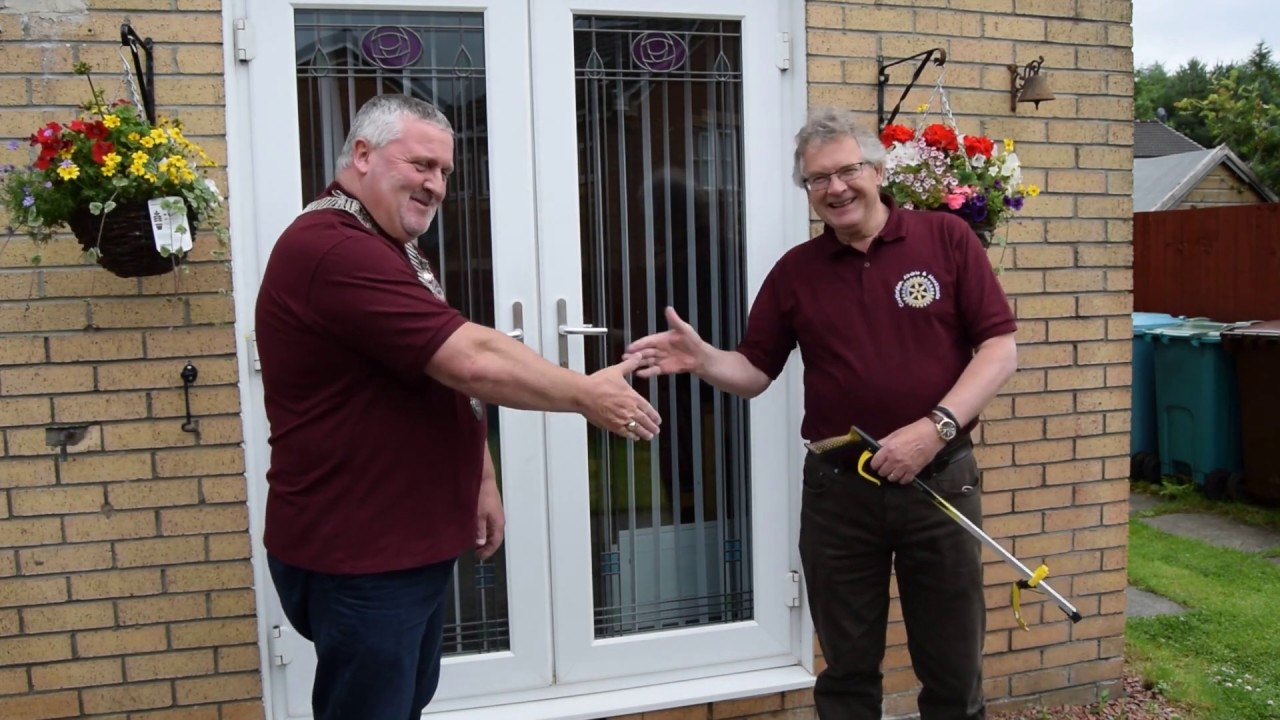 Coatbridge, Airdrie & Monklands Rotary Club Presidential Handover - YouTube