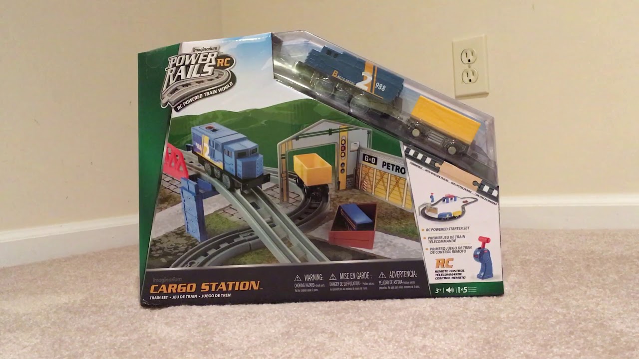 Unboxing power rails rc cargo station part 1 - YouTube