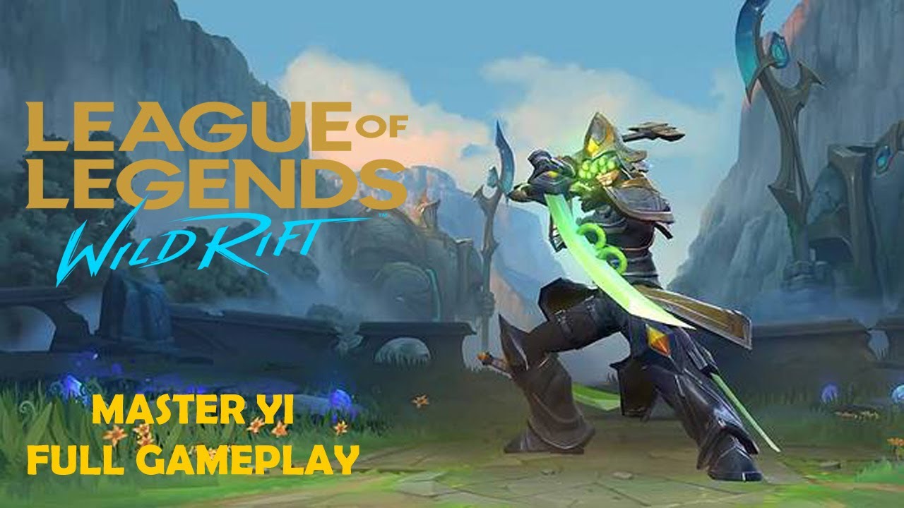 Master Yi Jungle Gameplay - League Of Legend: Wild Rift Alpha Test ...