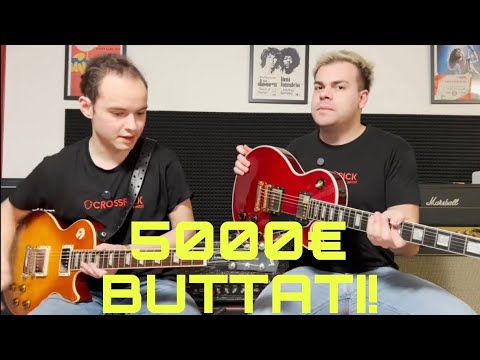 5000€ BUTTATI? (LES PAUL CUSTOM SHOP VS LES PAUL STANDARD) - YouTube