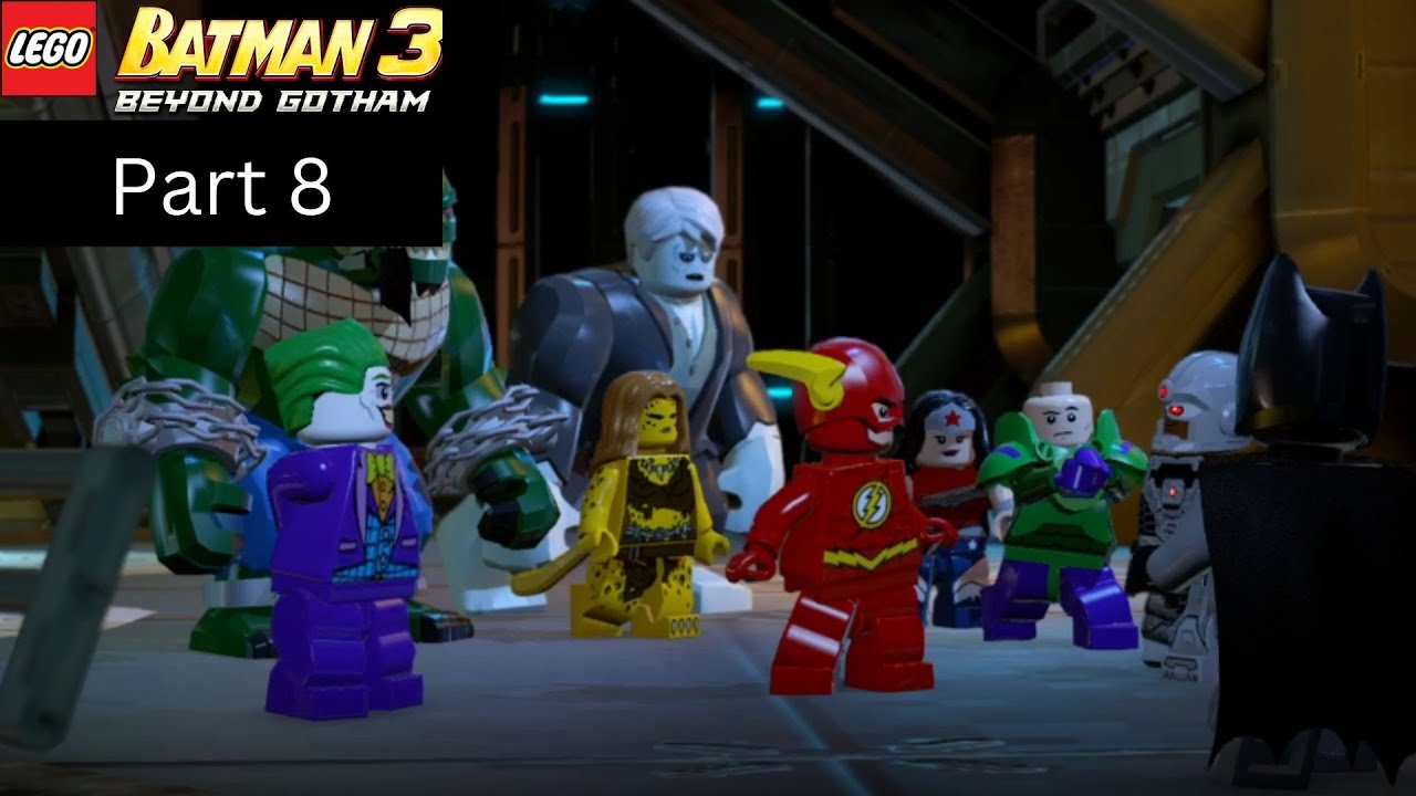 Lego Batman 3 - Part 8 - Brainiac's Ship! - (Lego Batman 3 Walkthrough ...