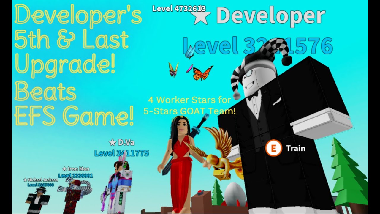 LIFETRAVELER BEATS EFS GAME! Got Developer's Last Upgrade! BEAT EFS ...