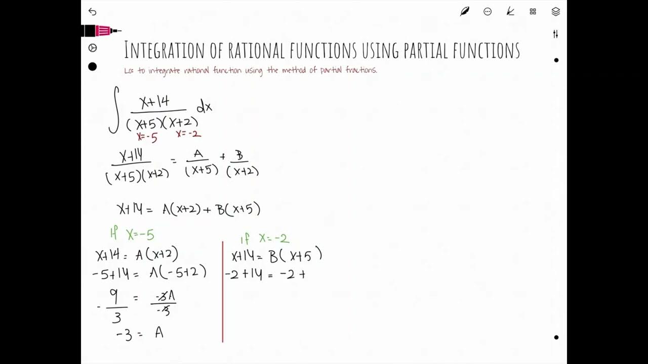 Integration | Integrate a rational function by partial fractions - Example 4 - YouTube